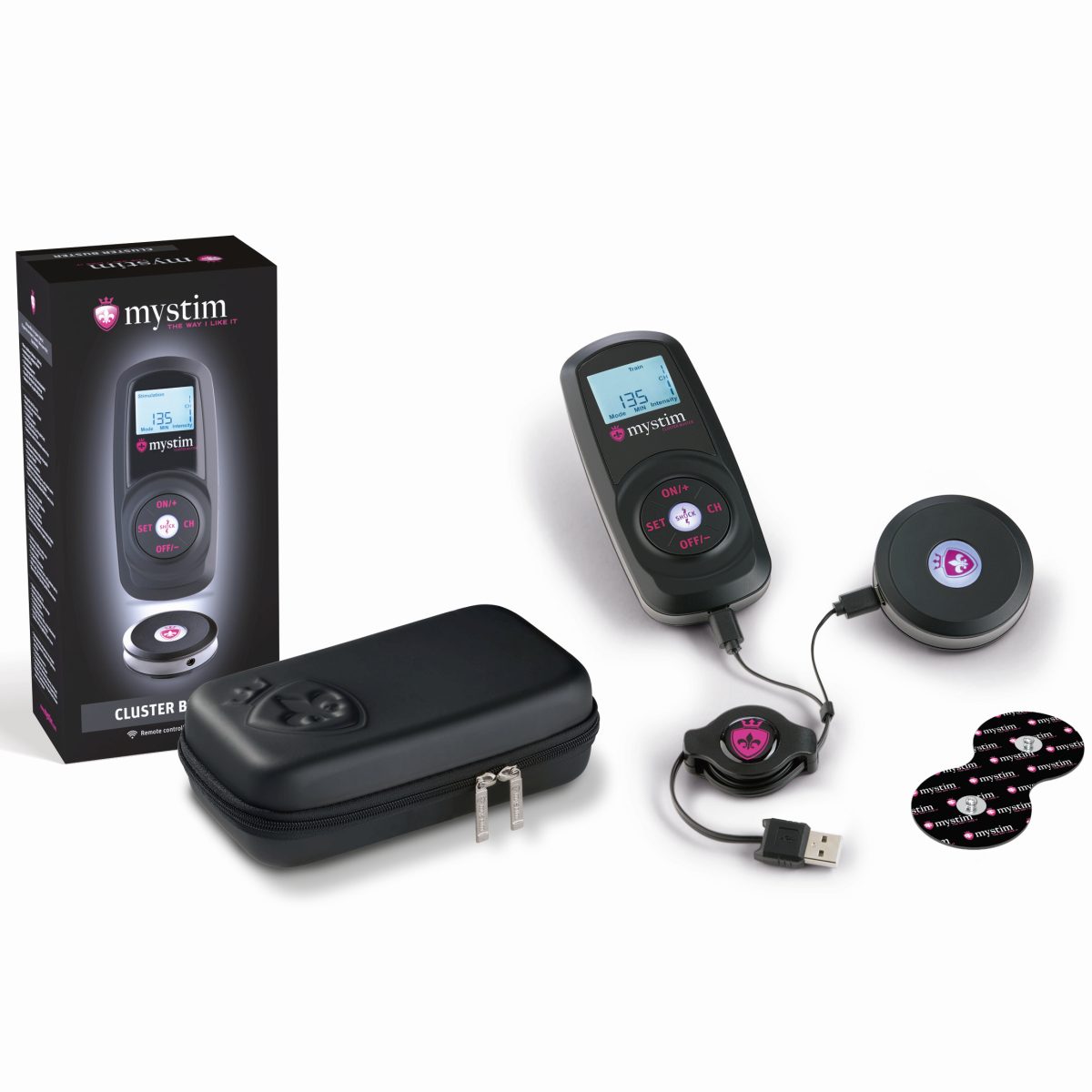 Remote Control für EStim-Toys - Mystim Cluster Buster