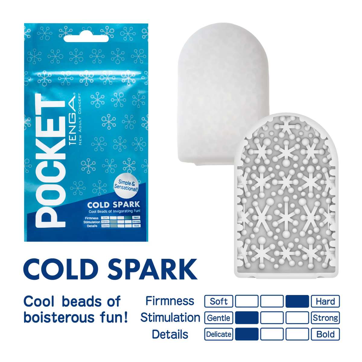 Schnell kaufen | Masturbator Tenga Pocket »Cold Spark«